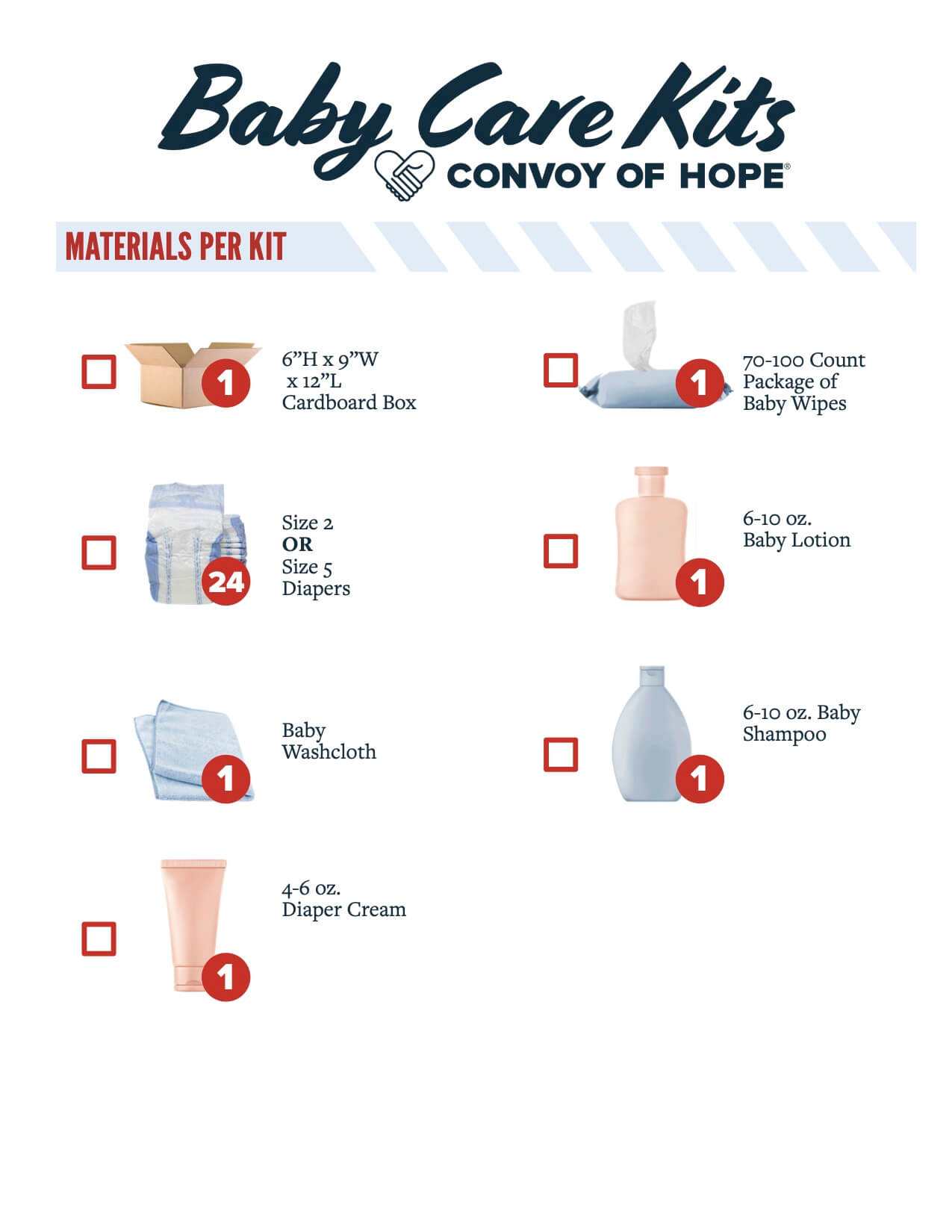 Build a Kit | Volunteer | Get Involved | Convoy of Hope